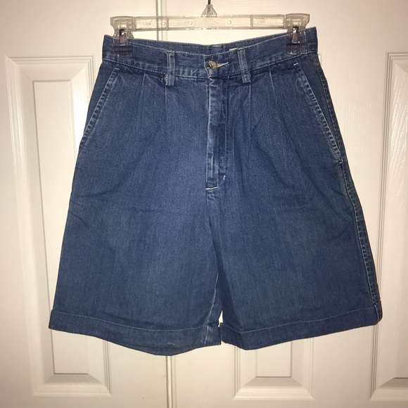 Eddie Bauer | Shorts | Vintage Eddie Bauer Super High Waisted Jean ...